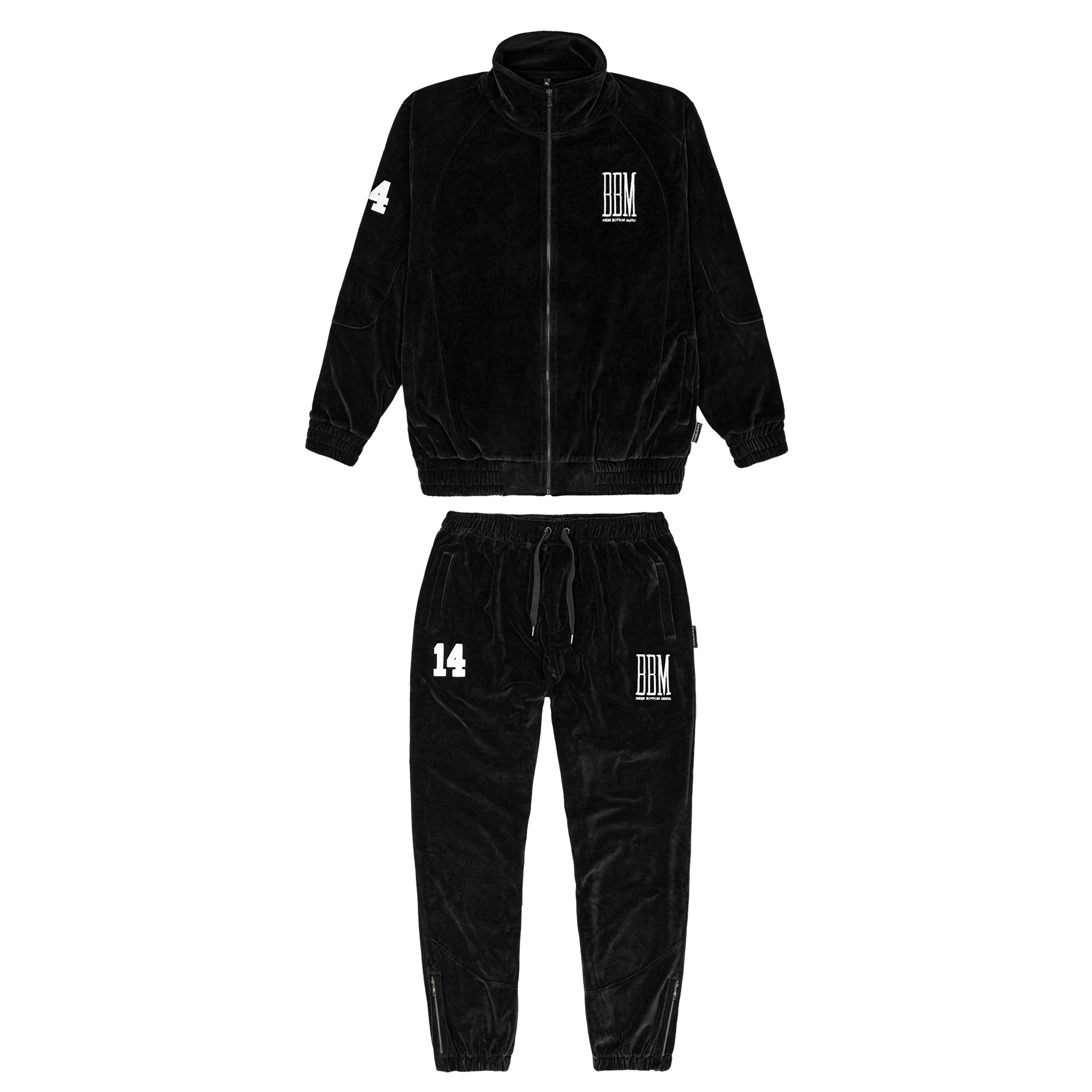 Velours Oversized Logo - BBM-Store